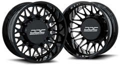 DDC Wheels 24BM-22-210SS The Mesh Forged Dually 22x8.25 8x210 Black ...